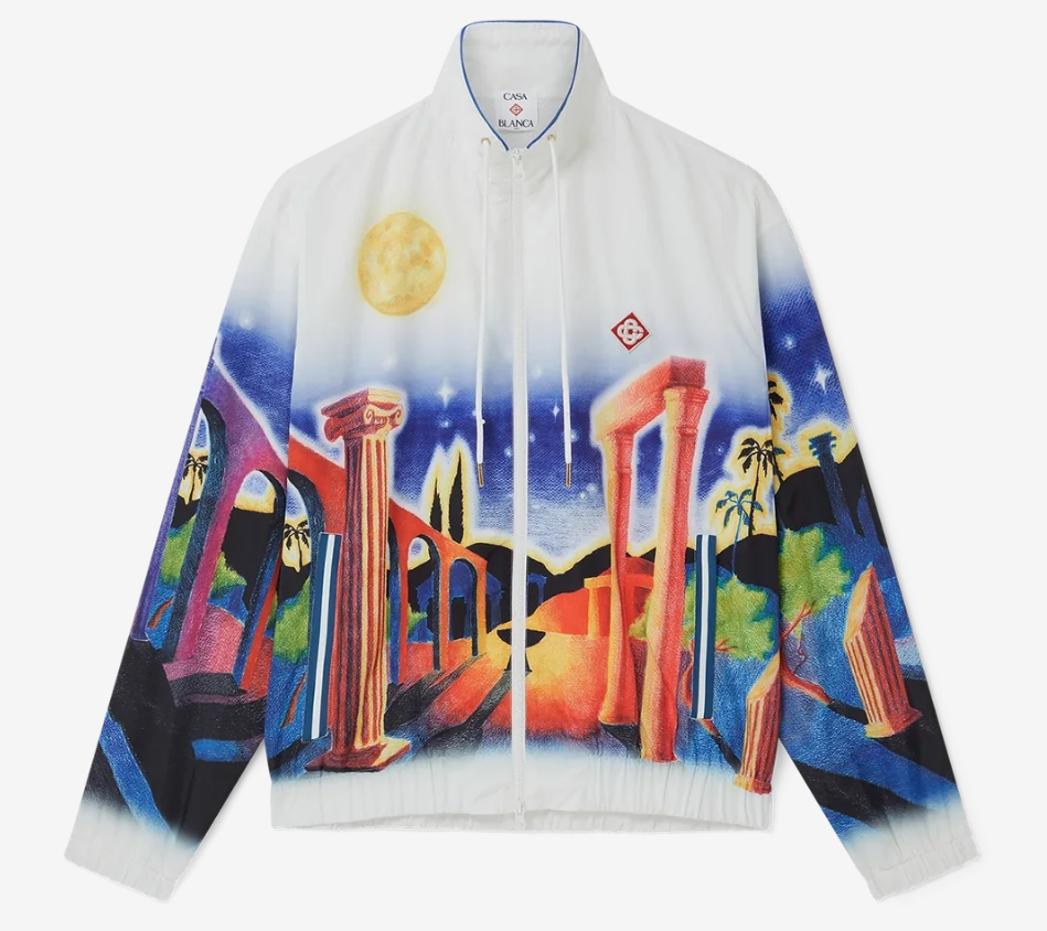 CSB-MENS PRINTED WINDBREAKER JACKET – Runway Vietnam